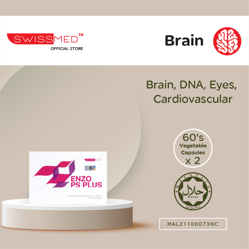 SWISSMED™ Enzo PS Plus (60's x 2) | Shopee Malaysia