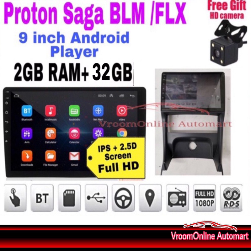 ANDROID PLAYER WITH PROTON SAGA BLM/FLX PLAYER CASING , PLUG AND PLAY ...