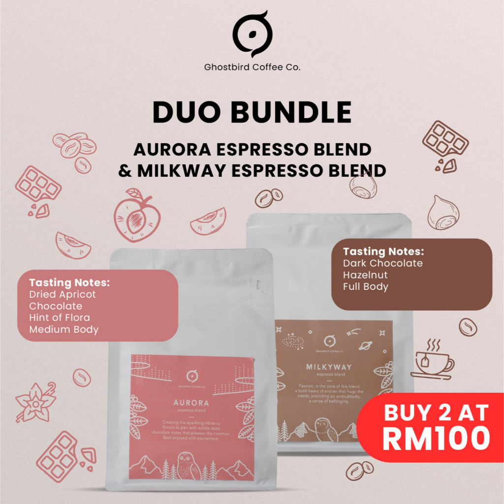 Duo Bundle (Buy 2 at RM100) 🦉 GHOSTBIRD COFFEE (freshly roasted) Coffee ...