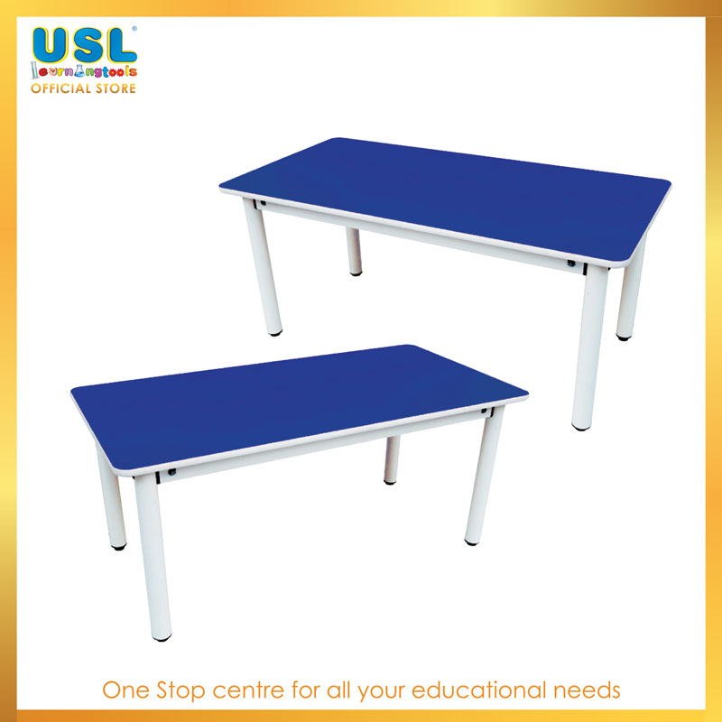 Twin Table Package| Rectangular Table (2' x 4') Study Table | | Solid ...