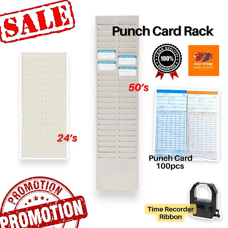 Punch Card Holder Punch Card Rack Time Card Rack Time Card Punch Card ...