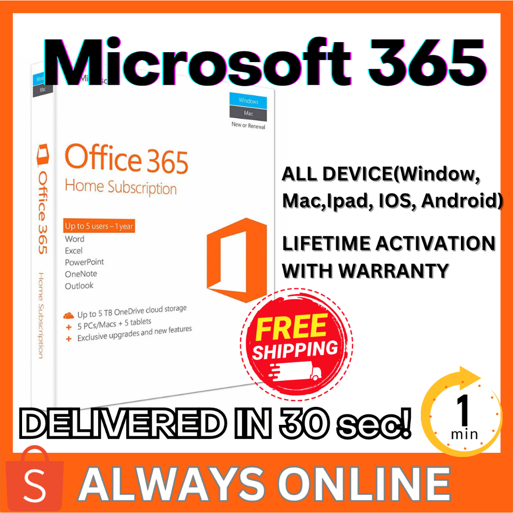 MICROSOFT OFFICE 365 | 2021 | 2019 | 2016 | 2013 | 2010 | Professional Plus Product License ...