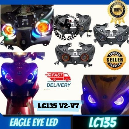 YAMAHA LC135 V2-V7 EAGLE EYE LED SPECIAL DESIGN | Shopee Malaysia