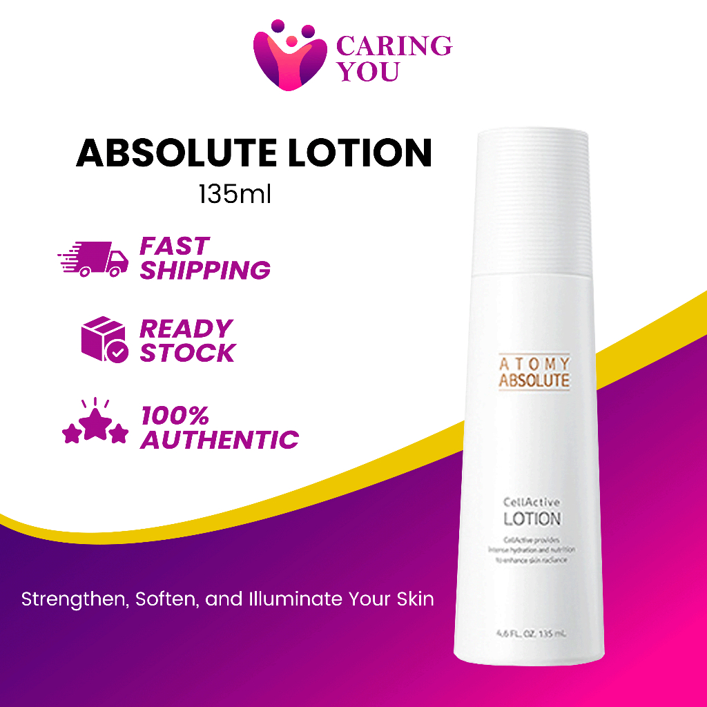 Atomy Absolute CellActive Lotion艾多美逆龄乳液 135ml Skincare Face Lifting ...