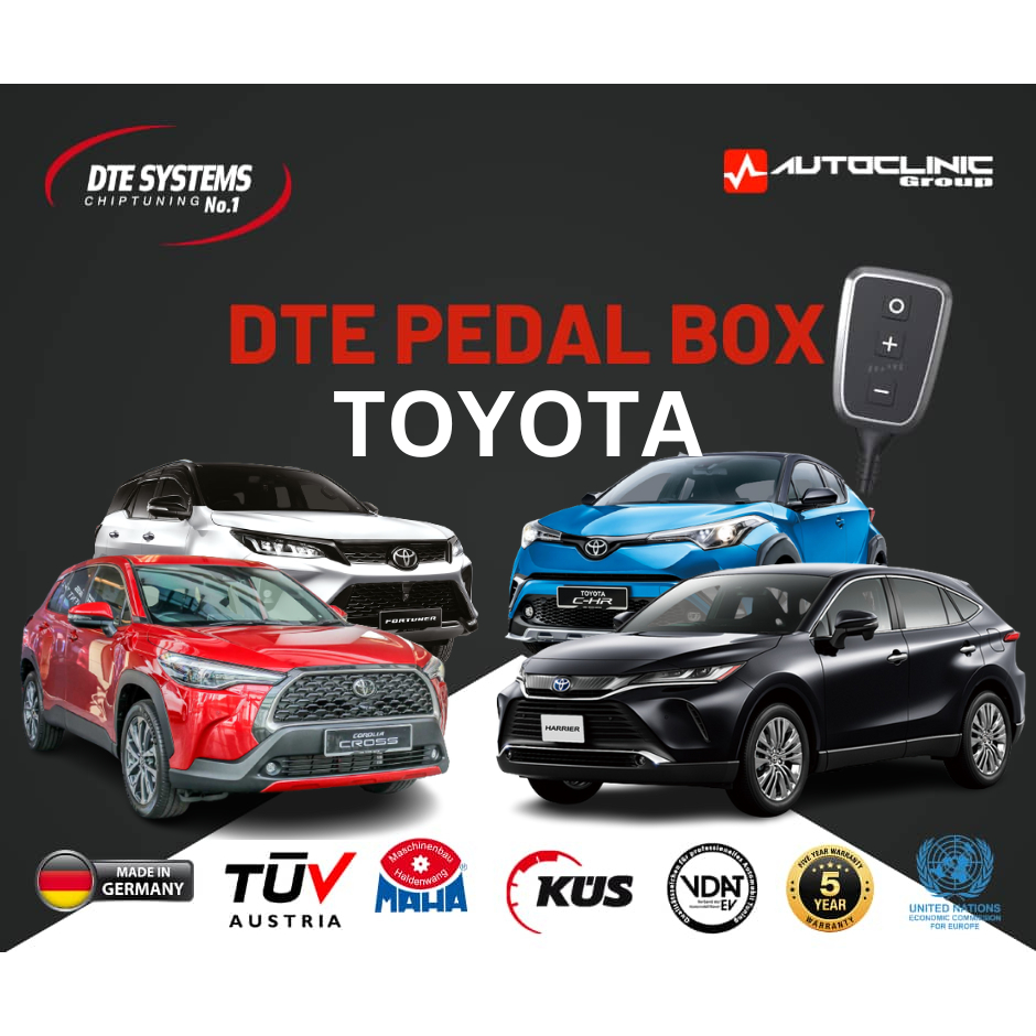 TOYOTA HARRIER COROLLA CROSS CH-R FORTUNER THROTTLE CONTROLLER DTE ...