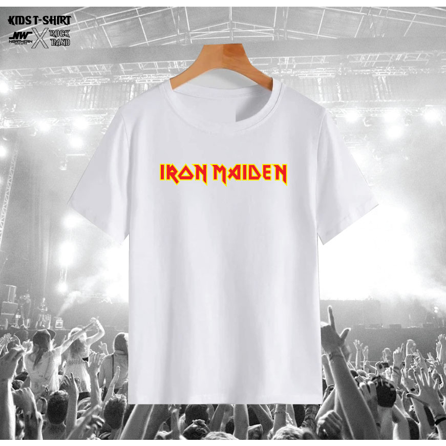 Baju Band Kanak Kanak ,Premium Quality Kids Band T-Shirt / IRON MAIDEN ...