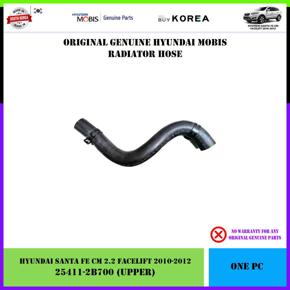 Hyundai Santa Fe CM 2.2 Facelift 2010-2012 Genuine Mobis Radiator Hose ...