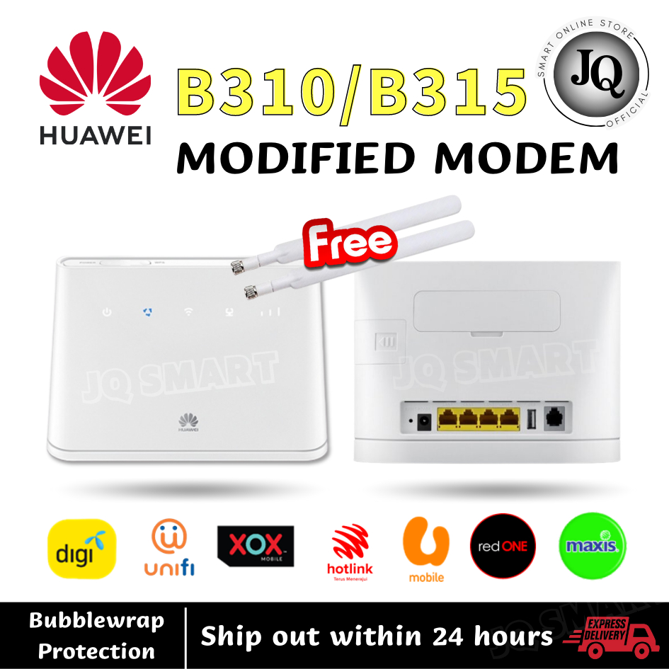 Modified Unlimited Huawei B310-852/B315-936 Household Portable Hotspot Huanwei Modem Modified ...