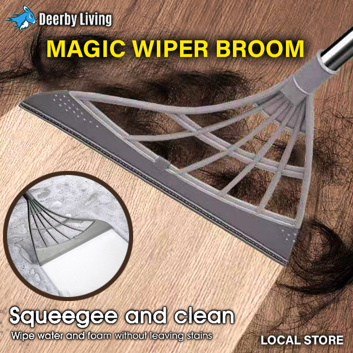 Magic Broom Mop Lantai Penyapu Magic Mop Penyapu Lantai Household ...