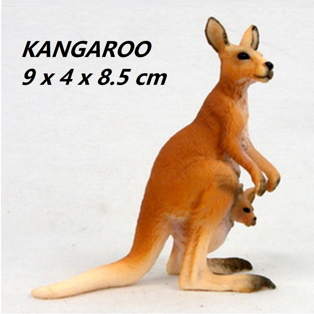 [READY STOCK] Premium Quality Rubber Animal Figure Toy for Kids Wild ...