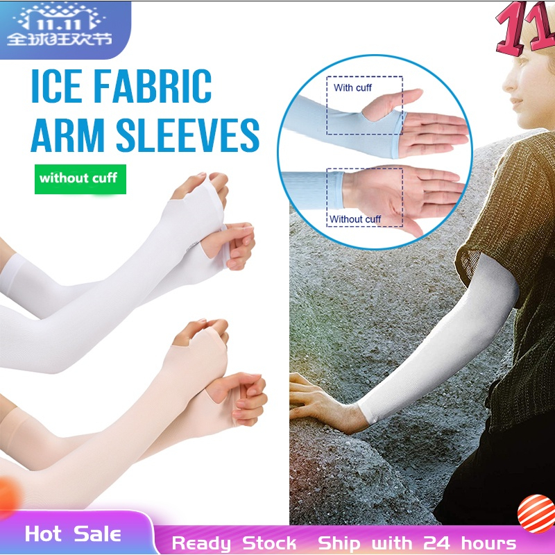 Ovtravel-(Without Cuff) Ice Silk UV protect Handsock Men Women Hand ...