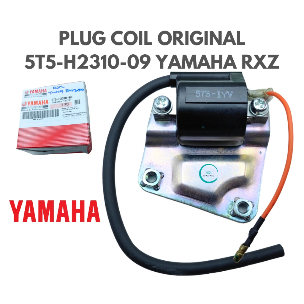 ORIGINAL HLY PLUG COIL IGNITION COIL YAMAHA RXZ CATALYZER RXZ 5PV ...