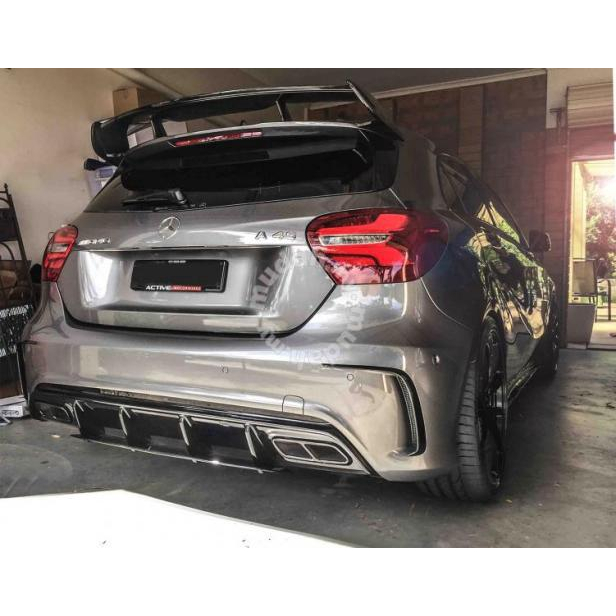 Mercedes W176 A45 AMG Facelift diffuser | Shopee Malaysia