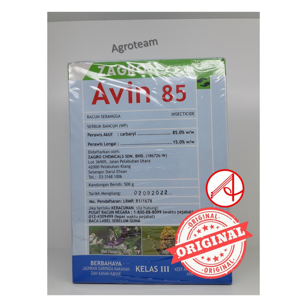 AVIN 85(RACUN SERANGGA BENA PERANG/APHIS/ULAT PENGOREK/KABUH LENTING) | Shopee Malaysia