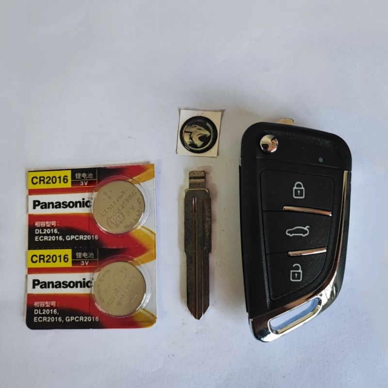 New Design For Proton Exora Flip Key Remote DIY Setting Kunci Lipat ...