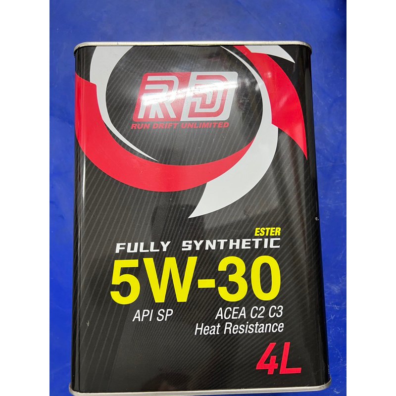 Run Drift (RD) Ester SAE 5W-30 API SP Fully Synthetic Engine Oil (4 ...