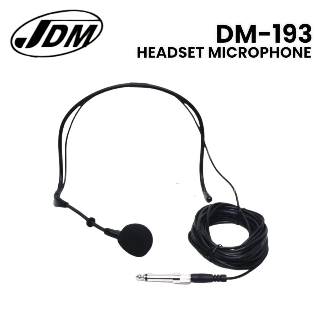JDM DM-193 Dynamic Headset Microphone | Shopee Malaysia