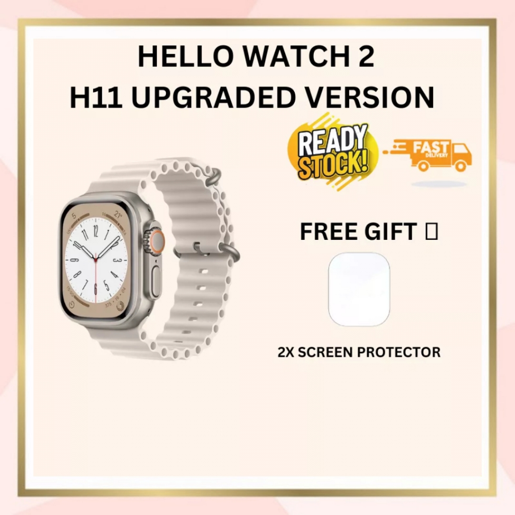 HELLO Watch H11 Ultra Upgraded Version Smart Watch COMPAS Smooth ...