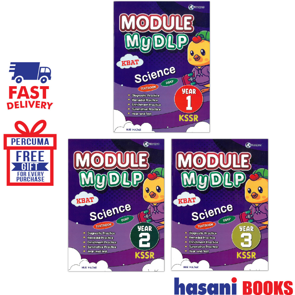 Hasani Nusamas Buku Latihan Module My DLP Science Tahun 1-3 | Shopee Malaysia