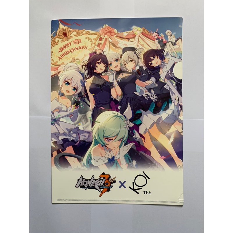 OFFICIAL : Honkai Impact 3rd x Koi The : COLLAB A3 FILE | Shopee Malaysia