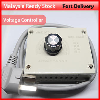 4000W AC 220V Variable Voltage Controller Control For Fan Speed Motor ...
