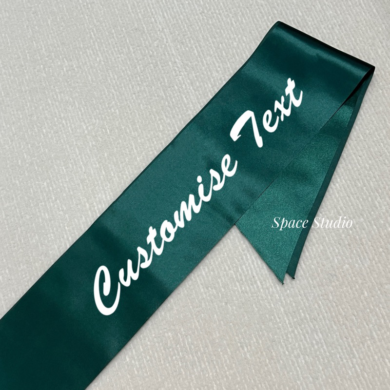 Customize Party Sash / Servis Custom Selempang / Adult / Child ...