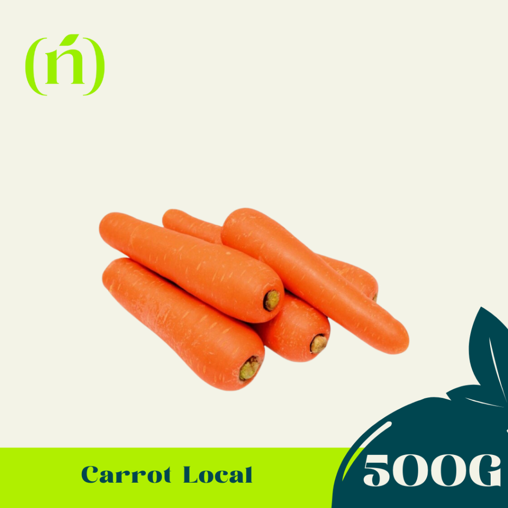 Nature Farm Carrot Local (500G+-/PKT) | Shopee Malaysia