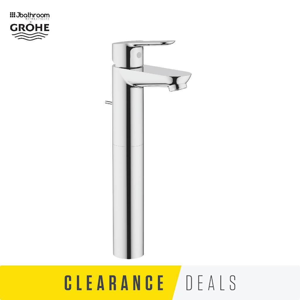 [DISPLAY CLEARANCE] GROHE BauEdge 32860000 single-lever basin mixer 1/2 ...