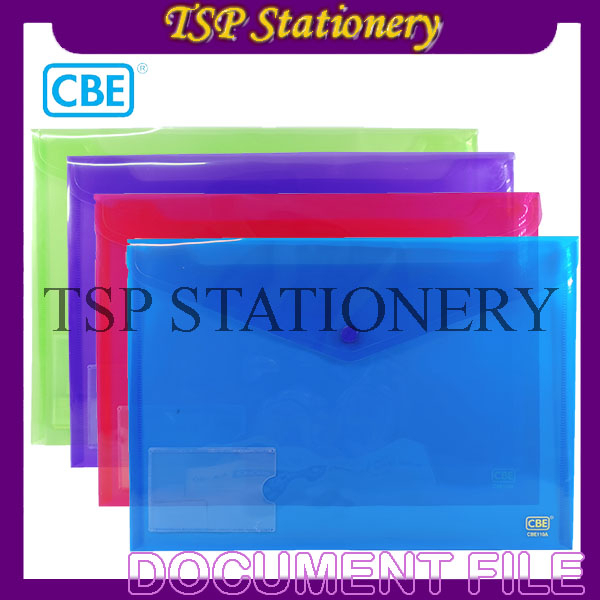 ORIGINAL CBE DOCUMENT FILE 110A WITH A NAME CARD POCKET ON COVER ...