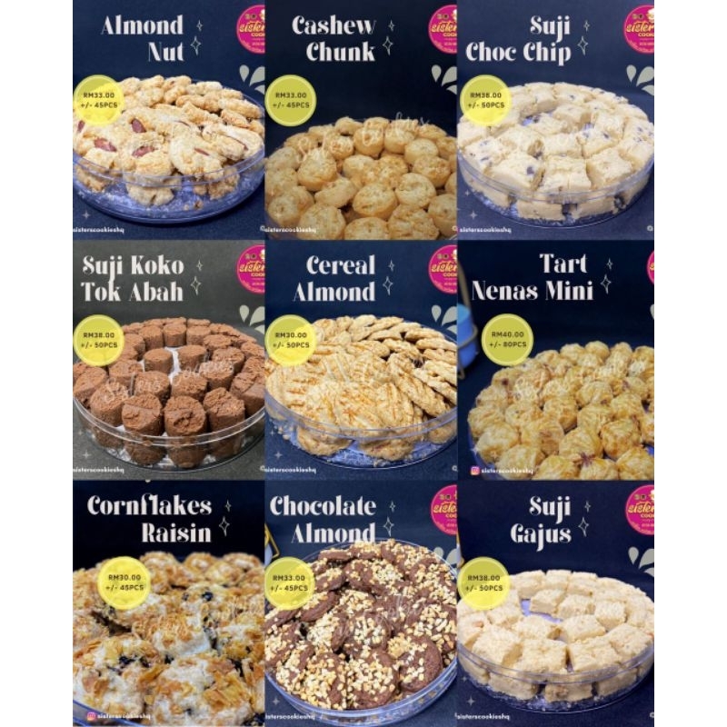 KUIH RAYA PREMIUM LELONG 5 TELAP RM110 | Shopee Malaysia