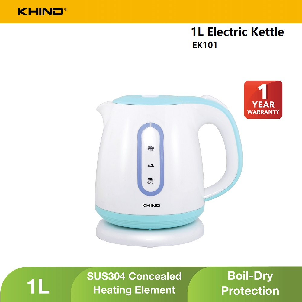 Khind 1L Electric Jug Kettle EK101 | Shopee Malaysia