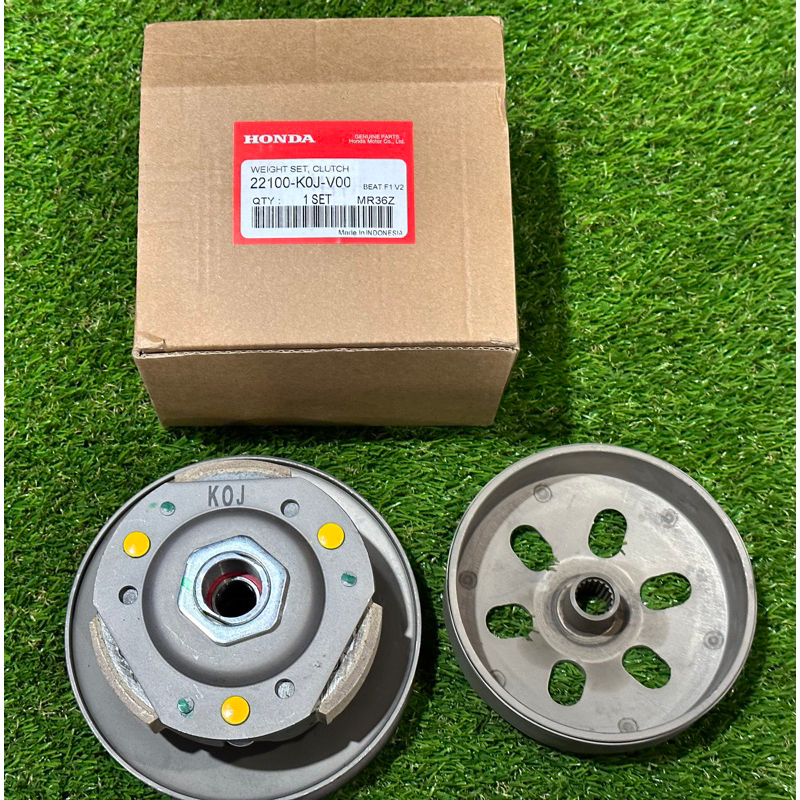 HONDA BEAT FI V2 KOJ FRONT DAN REAR PULLEY SET DEPAN BELAKANG PULLEY V ...