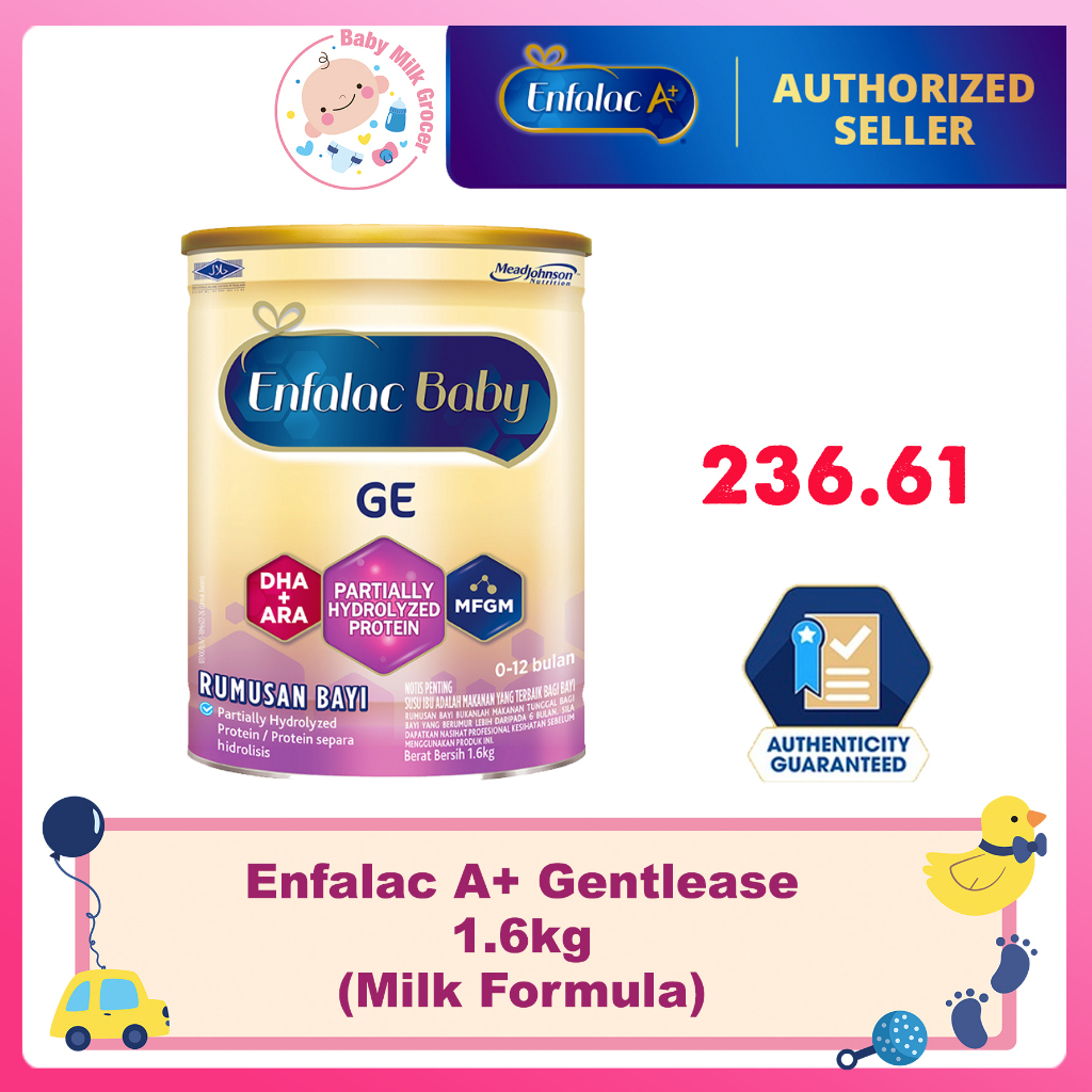 Enfalac A+ Gentlease Step 1 - 1.6kg (Milk Formula) | Shopee Malaysia