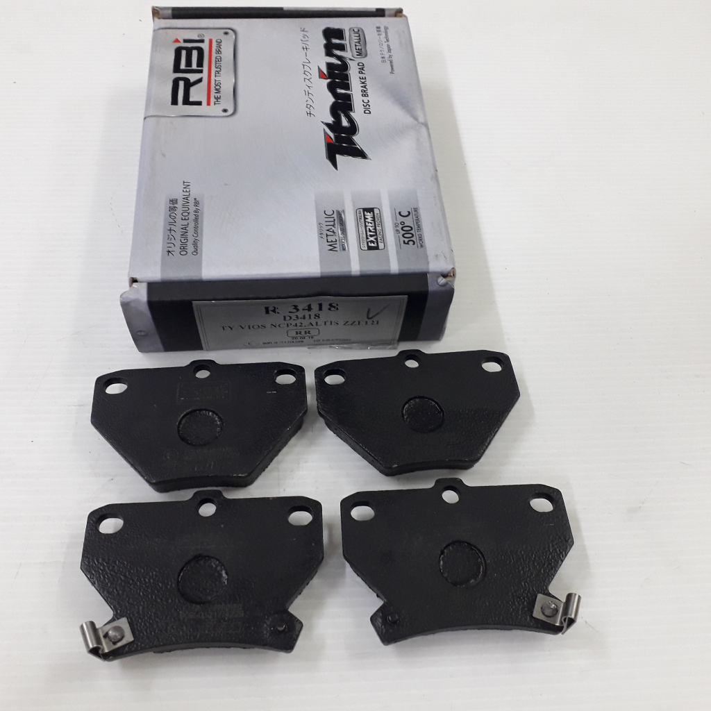 (RBI R3418) (WORKS TEMP 500°C) TOYOTA VIOS NCP42 (1ST GEN) ALTIS ZZE121 ...