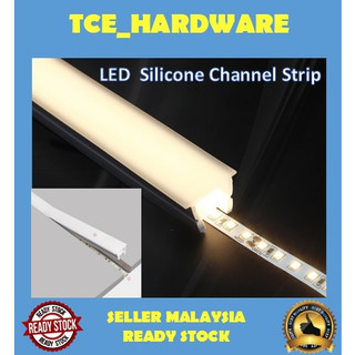 LED Silicone Channel Strip Light Rubber Silicone LED Channel LED Cover ...