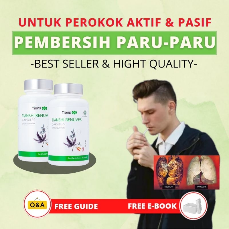 PEMBERSIH PARU PARU - RENUVES - LUNG CLEANSER - RACUN ROKOK CLEANSER ...