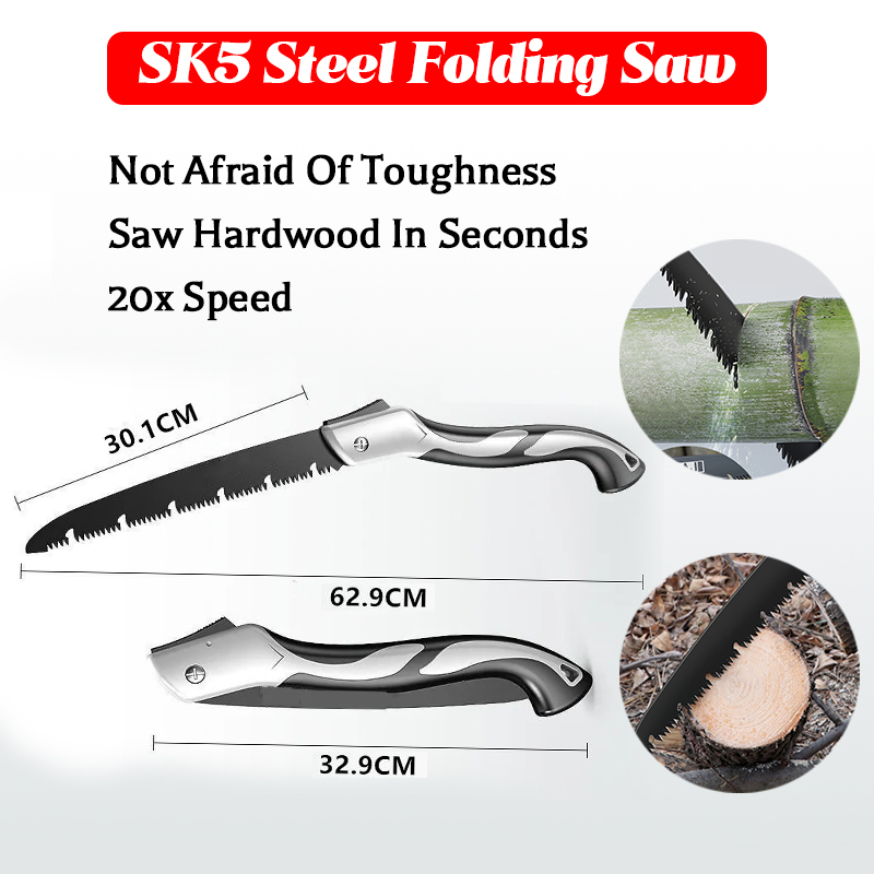 [Malay Spot] Pruning Saw Gardening Tools And Equipment Sk5 Steel Hand ...