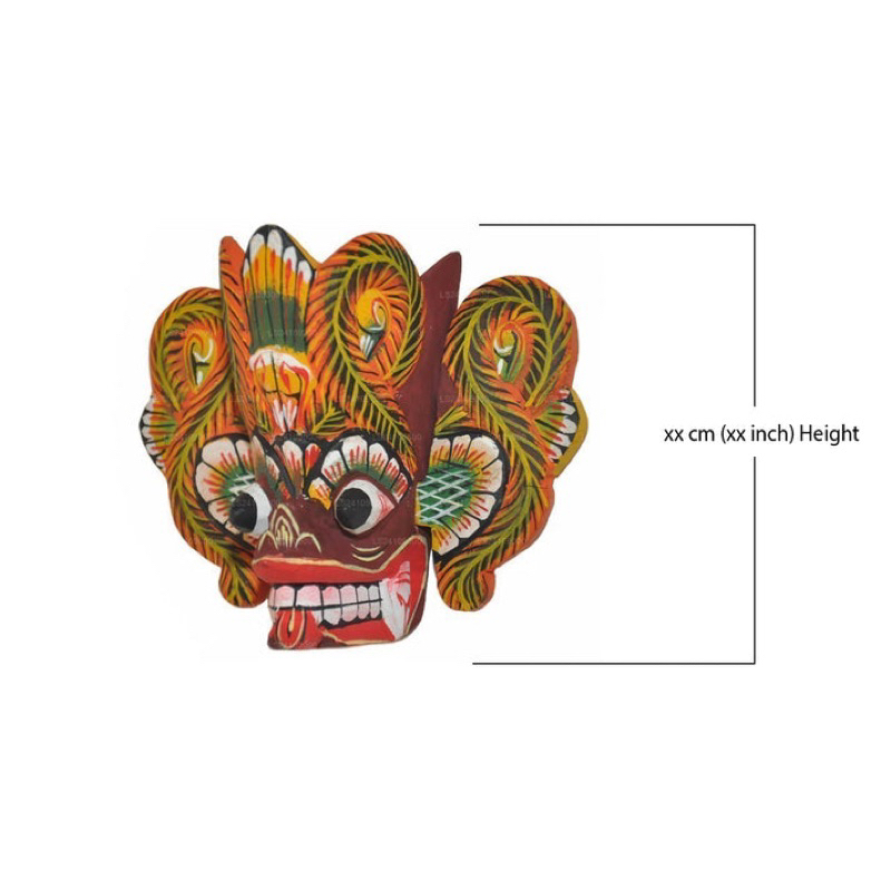 Maru Raksha Mask-Sri Lankan Traditional Mask | Shopee Malaysia