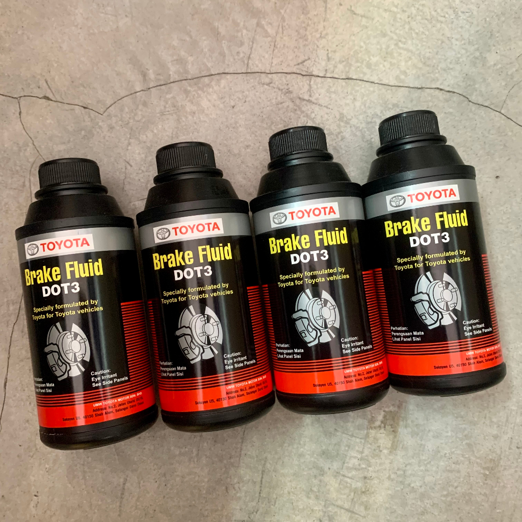 Original Toyota DOT3 Brake Oil Toyota Altis Vios Camry Avanza Harrier ...