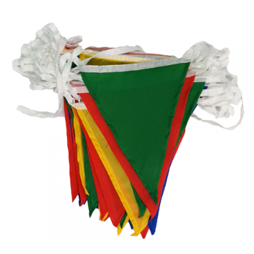 TRIANGLE PVC BUNTING FLAGS BENDERA KECIL SUKANEKA MSSM OLAHRAGA ...