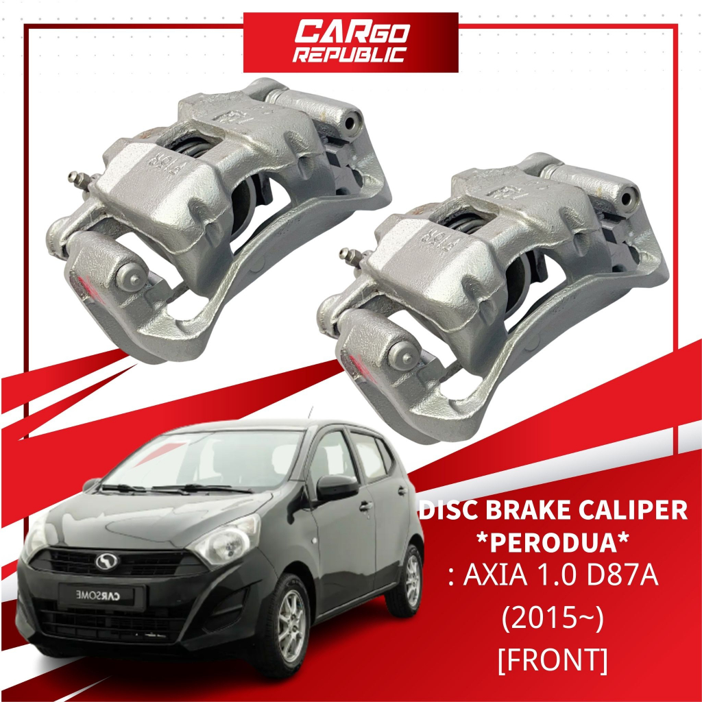 Perodua Axia 1.0 D87A (2015~) Front (Depan) Disc Brake Caliper Quality ...