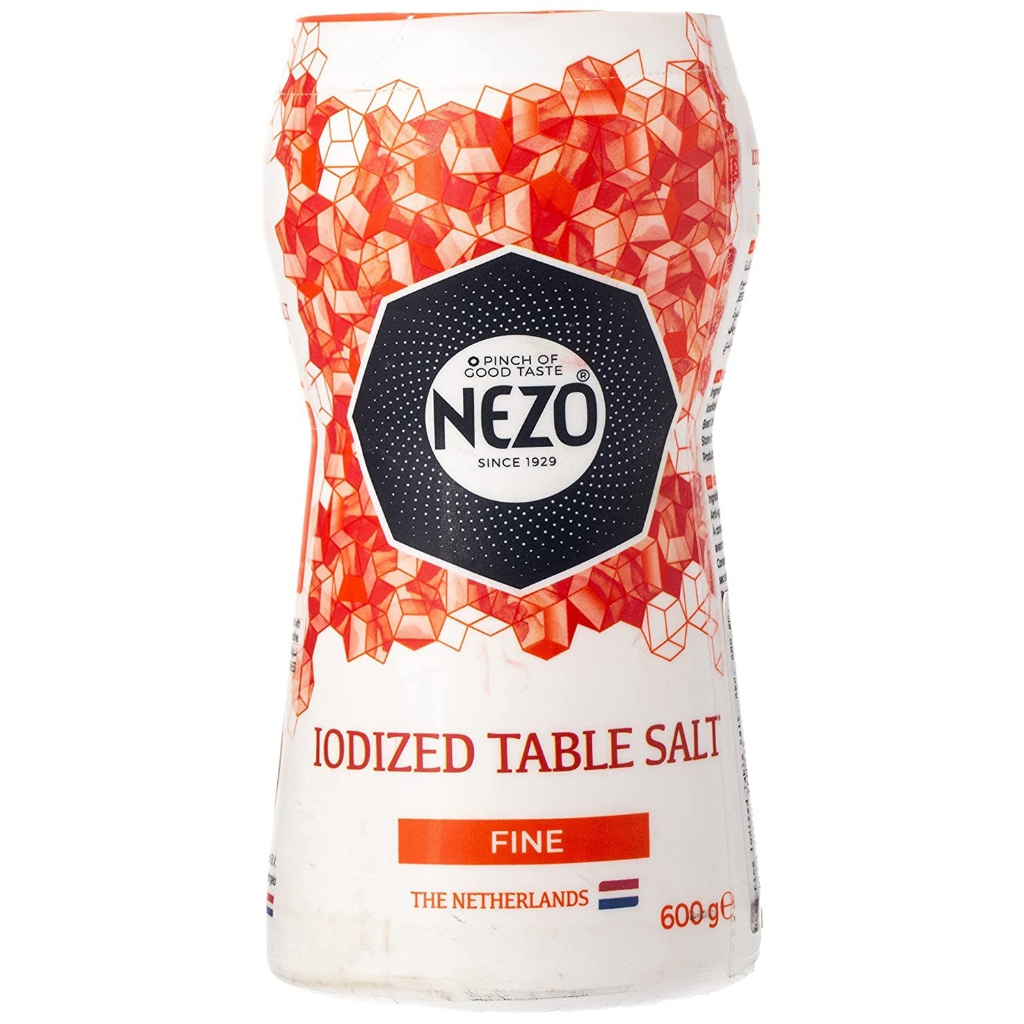 Nezo Holland Pure Iodised Fine Table Salt Bottle 600g | Shopee Malaysia