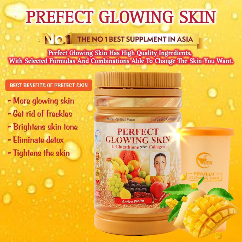 𝙿𝙴𝚁𝙵𝙴𝙲𝚃 𝙶𝙻𝙾𝚆𝙸𝙽𝙶 𝚂𝙺𝙸𝙽 100%𝙾𝚁𝙸 𝙷𝚀 | Shopee Malaysia