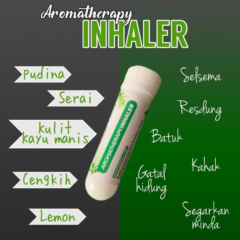 3 Aromatherapy Herbs Inhaler Ustaz Fikri Herbs (Set Combo Berbaloi ...