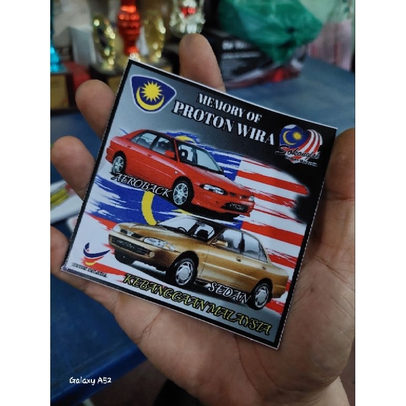 new design sticker event wira nations kb & memory of wira | Shopee Malaysia