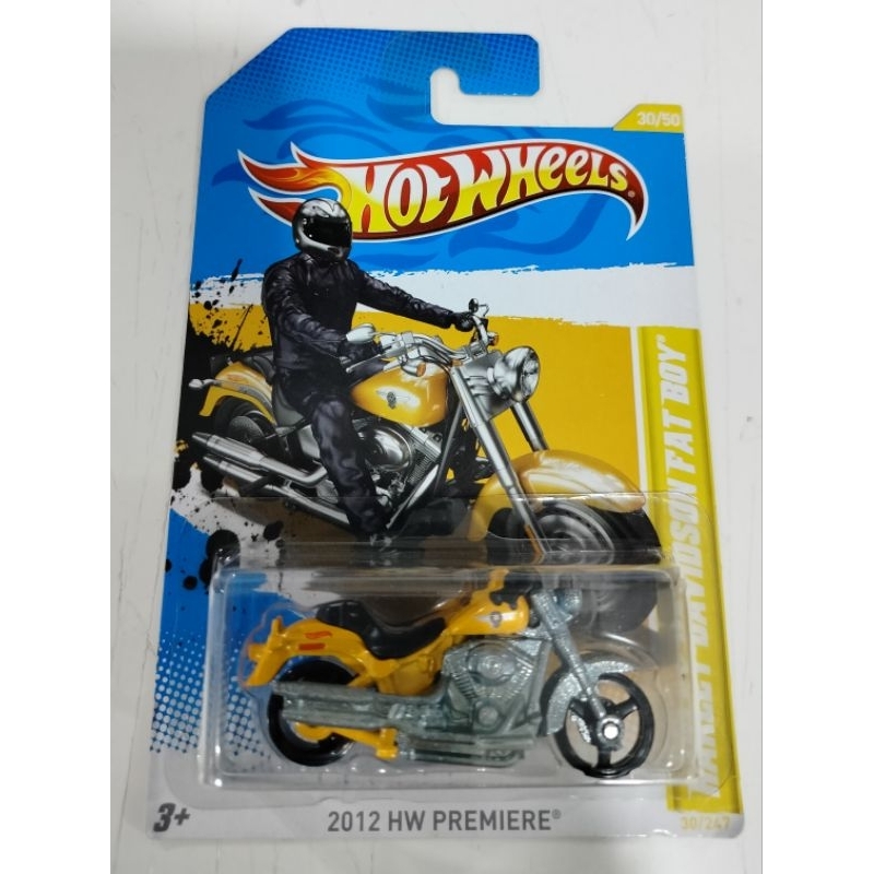 Hot Wheels Boss Hoss Motorcycle Bab Bagger Harley Davidson Fatboy ...