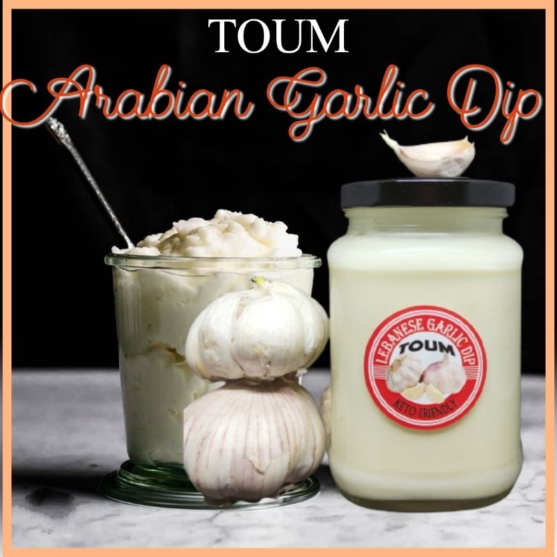Toum Garlic Sauce,Garlic Aoli,Sos Bawang Putih,STRONG Garlic Sauce ...