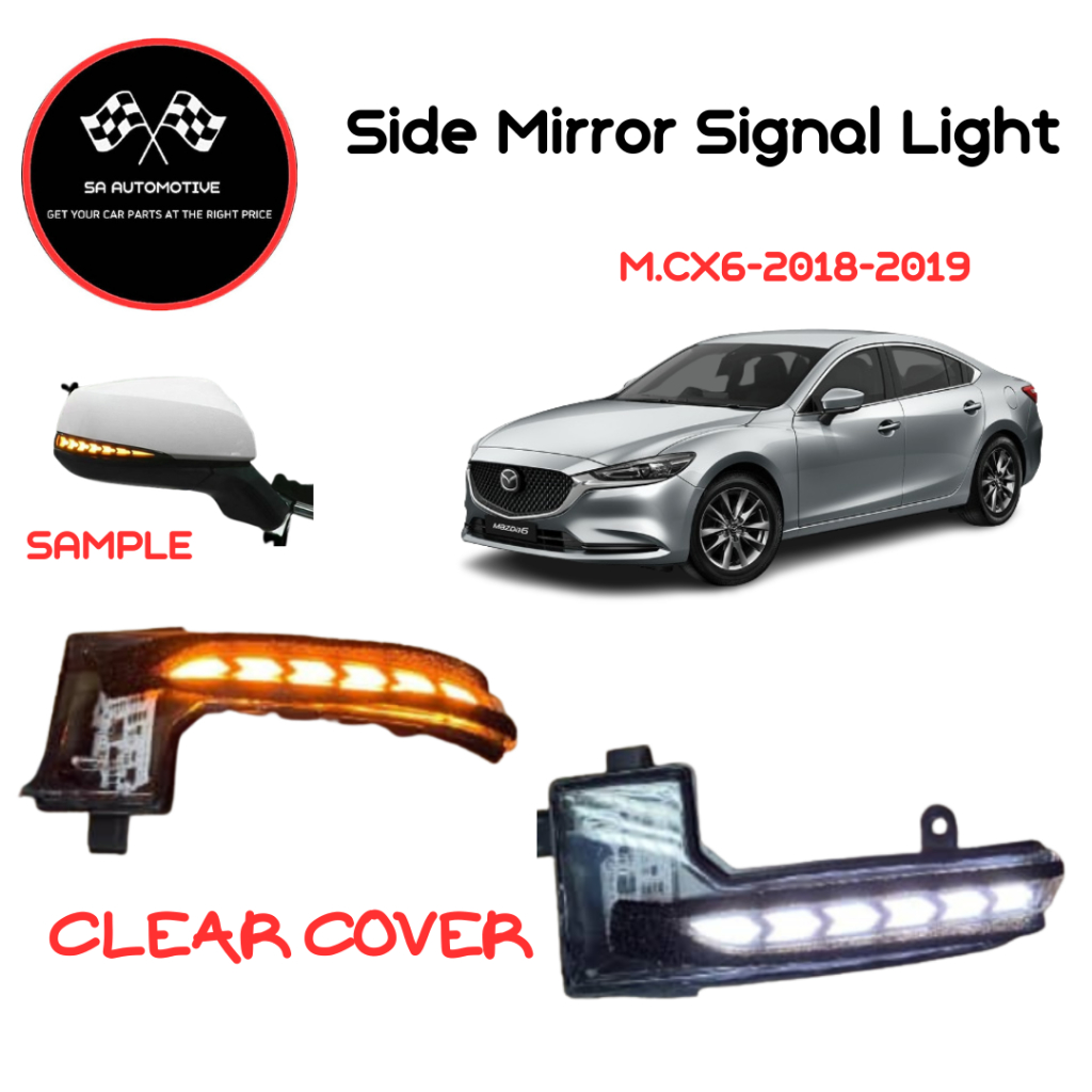 MAZDA CX-3 CX3 CX-6 CX6 2018-2019 SIDE MIRROR LED Light With Sequential ...