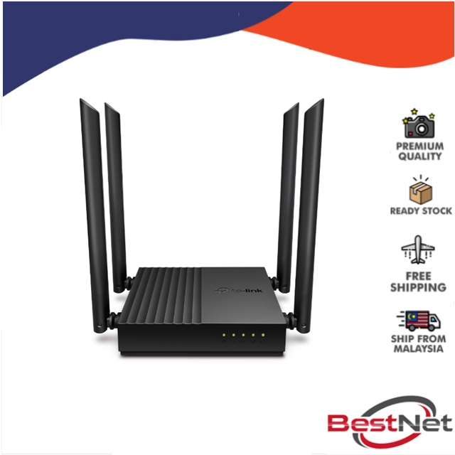 TP-LINK AC1200 Gigabit MU-MIMO Wave2 Dual Band Wireless WiFi Router ...