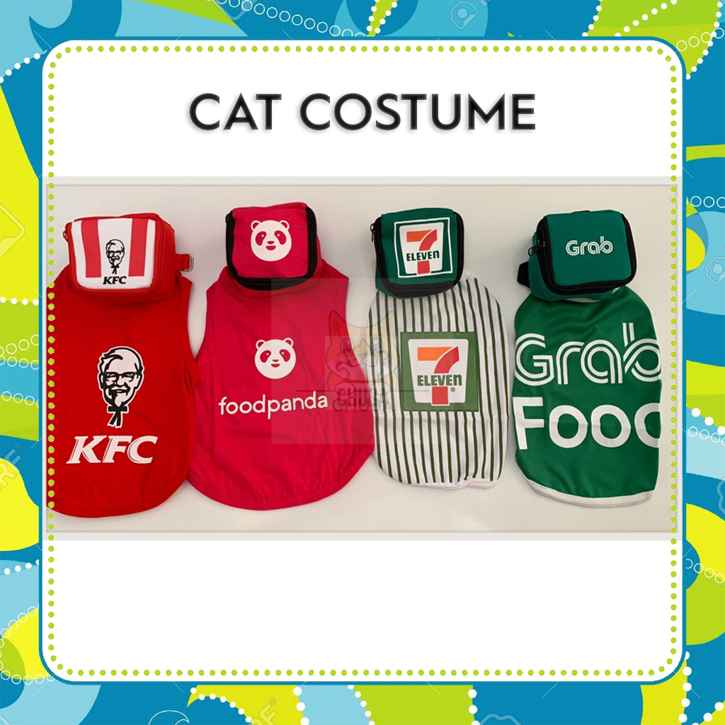 READY STOCK 】 Cat Clothes Pet T-shirt Clothing For Small Cats Shirt ...